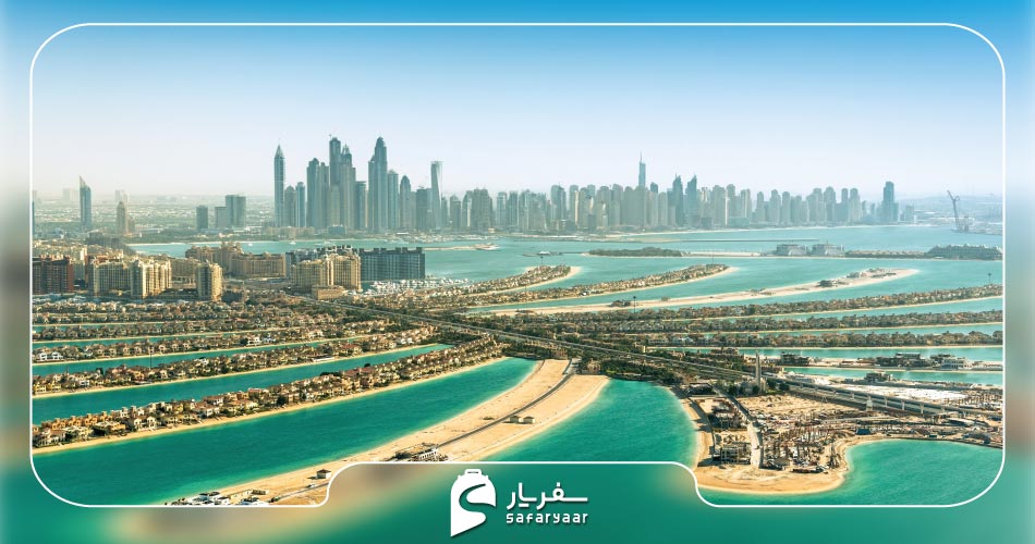 جزیره نخل دبی (Palm Island)، راهنمای تفریحات و هتل‌ ها